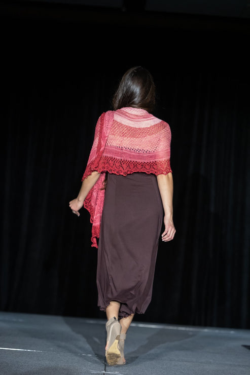 Symmetrical Asymmetry Shawl Pattern – Fiberlady