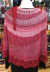 Symmetrical Asymmetry Shawl Pattern – Fiberlady